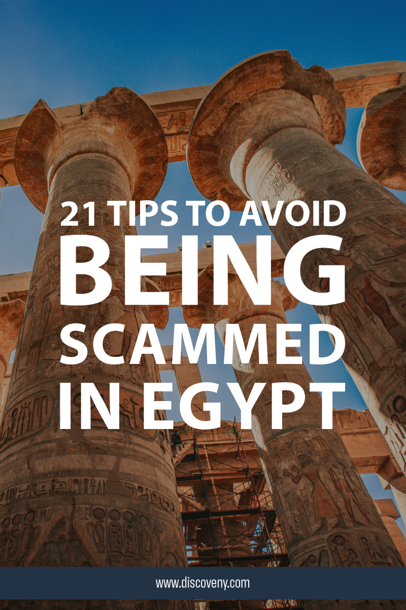 21 tips to avoid common scams in Egypt - Discoveny